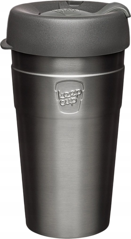Termohrnek turistický KeepCup Nitro Gloss šedý 454 ml
