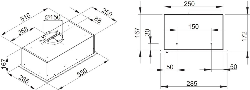 Kluge Odsavače par Kluge KOV6150WHG