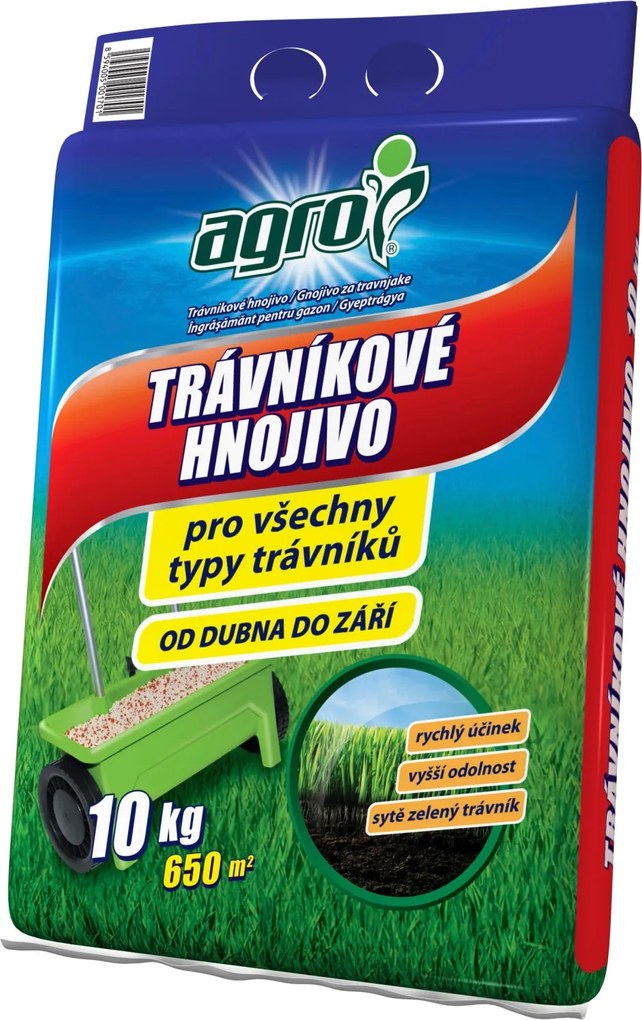 Agro Trávníkové hnojivo pytel s uchem 10 kg