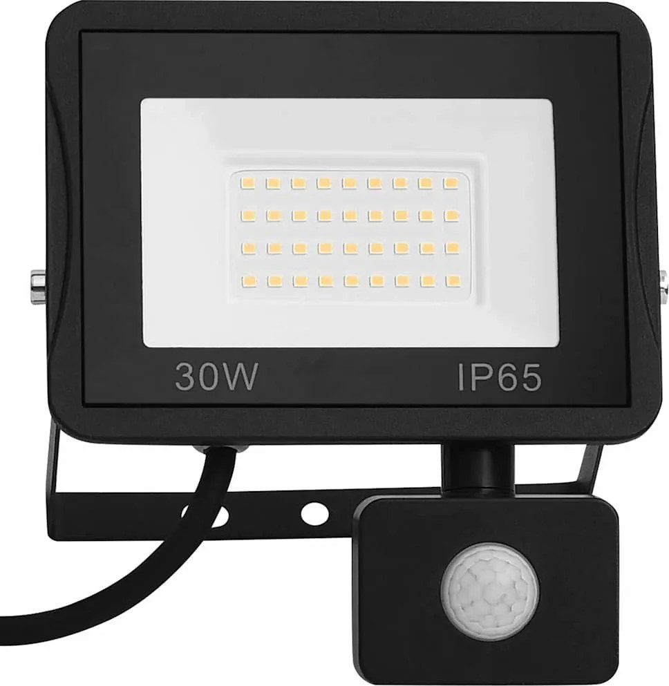 LED reflektor se senzorem 30 W teplé bílé světlo 149625