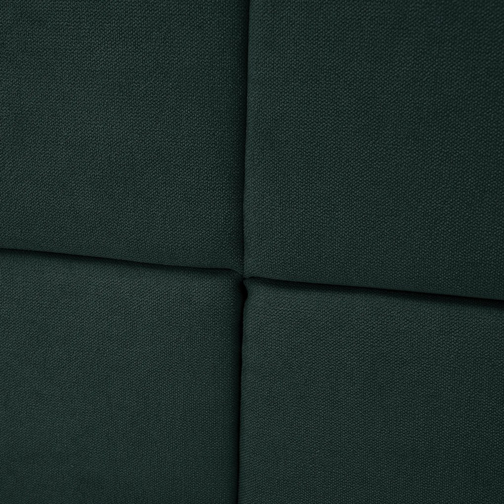 Boxspringová pocketová postel, 180x200, zelená, APRIL
