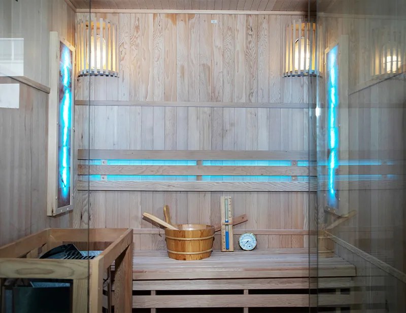 BPS-koupelny Finská sauna Relax 150x120, 3-4 osoby