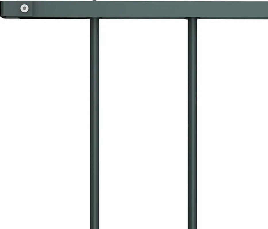 Plotový panel Woerden práškově lakovaná ocel 163x75 cm antracitový 145221