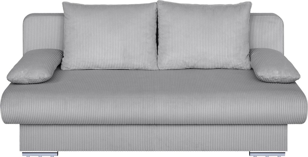 XXXLutz ROZKLÁDACÍ POHOVKA, textil, kompozitní dřevo, světle šedá P & B - Rozkládací pohovky - 000044002207