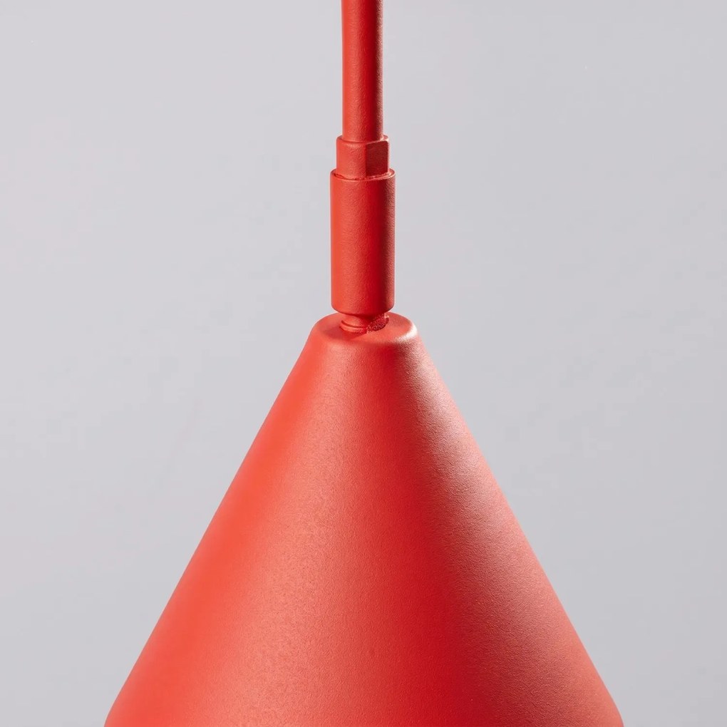 Sollux Lighting Nástěnné svítidlo NOX 1 červené s vypínačem
