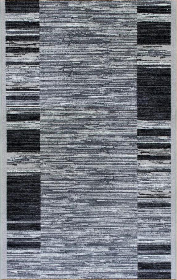 Associated Weavers koberce Protiskluzový běhoun na míru Adagio 19 šedý - šíře 80 cm s obšitím