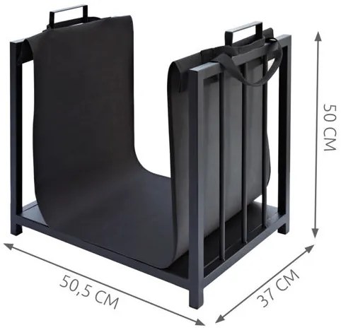 Kaminer Koš na dřevo PK007, 4164
