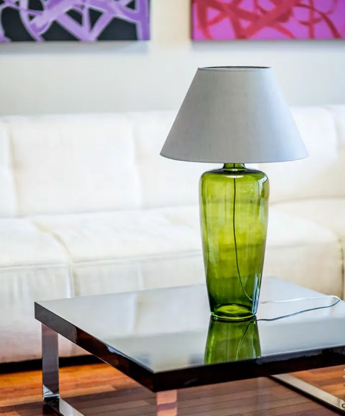 Stolní lampy 4Concepts Luxusní stolní lampa BILBAO Green