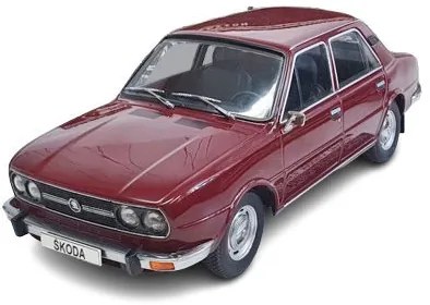 Triple9 škoda 120 ls (1979), červená 8530 1:18
