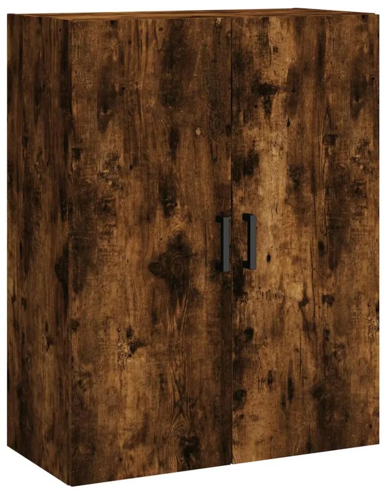 Skříň highboard kouřový dub 69,5 x 34 x 180 cm kompozitní dřevo,  3196016