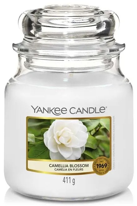 Yankee Candle - vonná svíčka Camellia Blossom (Kamélie) 411g