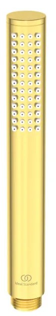 Ideal Standard Conca - Vanová baterie nástěnná se sprchovým setem, kartáčovaná zlatá BC763A2