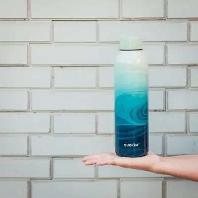 Quokka Nerezová termoláhev Solid ocean 630ml