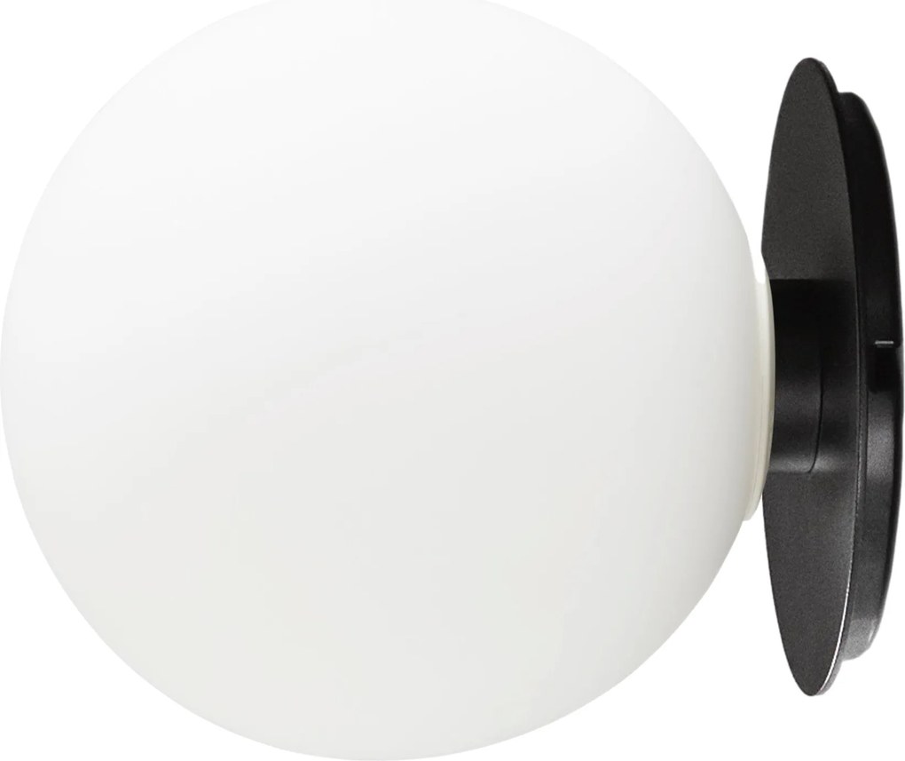 Nástěnná / stropní lampa TR, Black, Matt Opal – AUDO COPENHAGEN