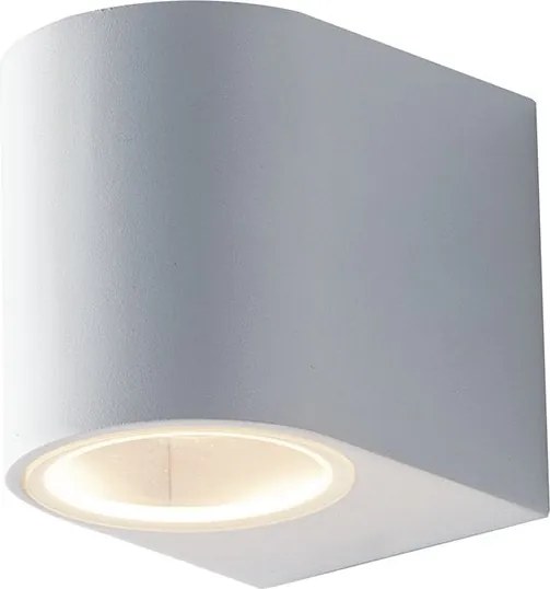 FAN I-ONE-AP1 BCO Venkovní nástěnné svítidlo ONE, bílá, 1 x GU10, IP54, 9,3 x 8 x 6,7 cm - FANEUROPE