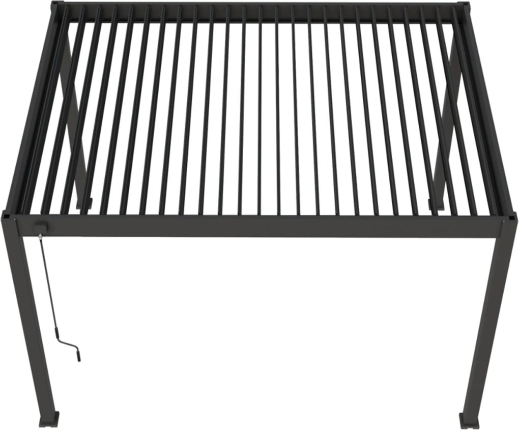 Rojaplast INTRO PLUS 4x3 m, hliník - volně stojící