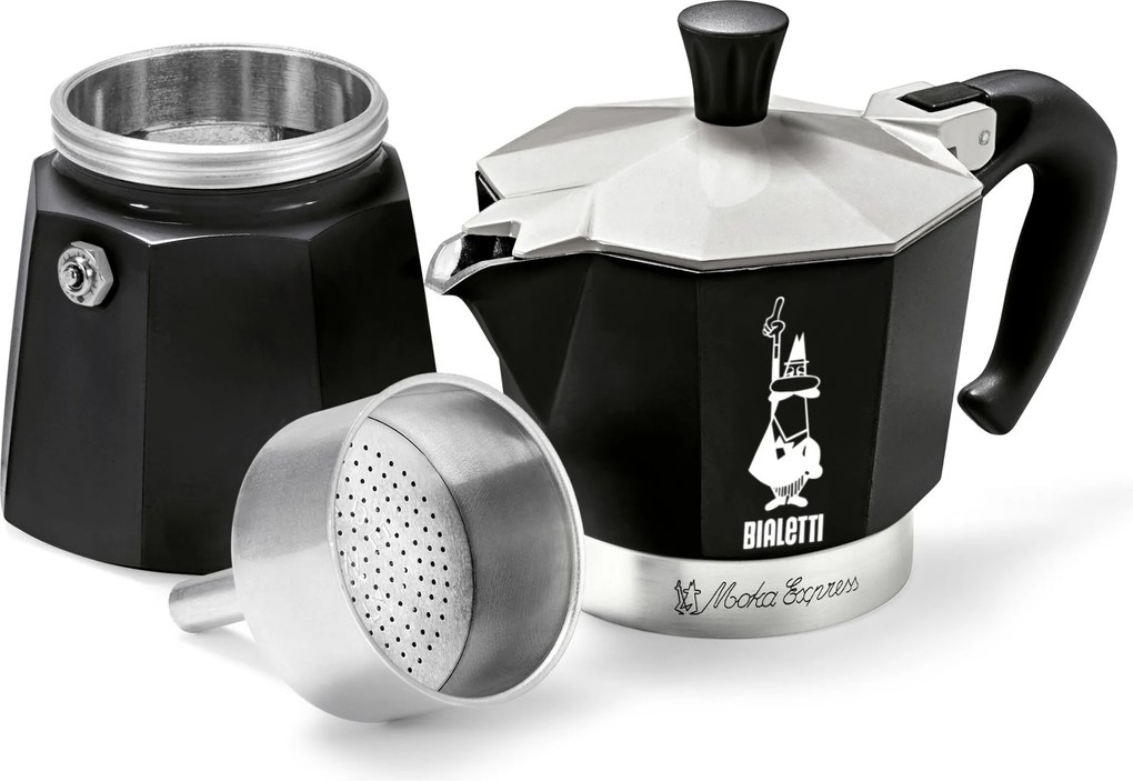Bialetti Moka Express, 190 ml, černá