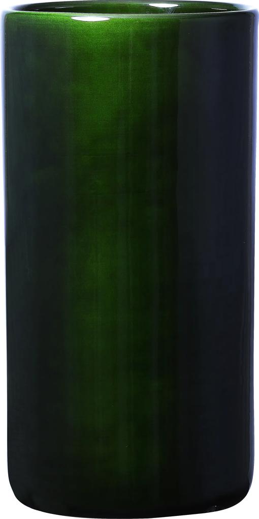 Váza Oak 40 cm zelená