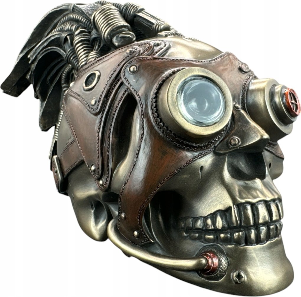 dárek Figura lebka Steampunk Veronese (WU76300V4) socha bronzová