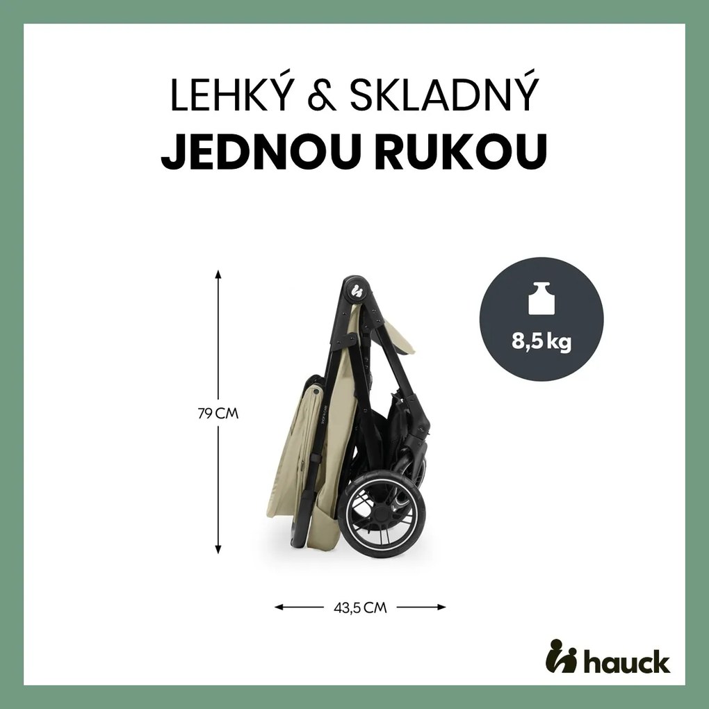 Hauck Sporťák Shop N Care Olive