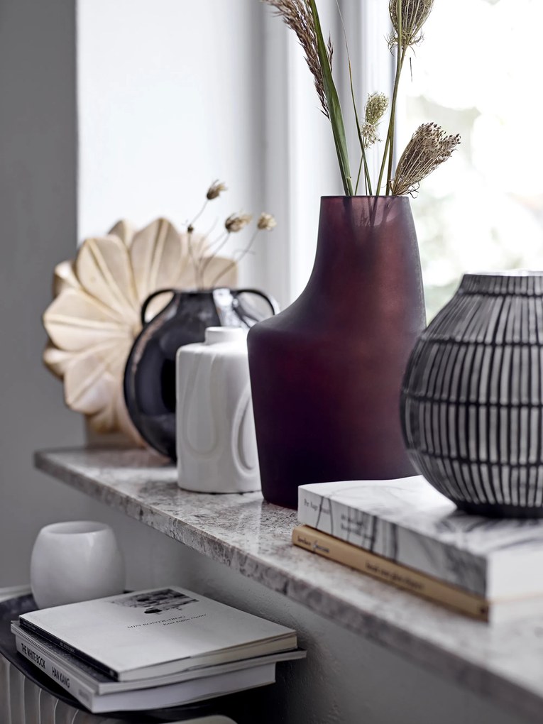 BLOOMINGVILLE Skleněná váza ANDA hnědá 82051319AA