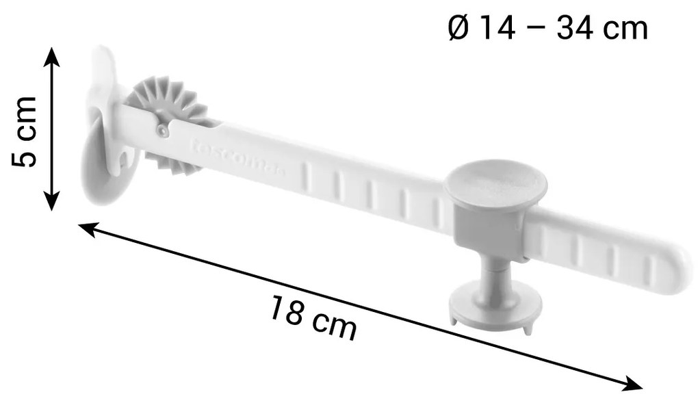 TESCOMA Rádlo na kulaté pláty DELÍCIA