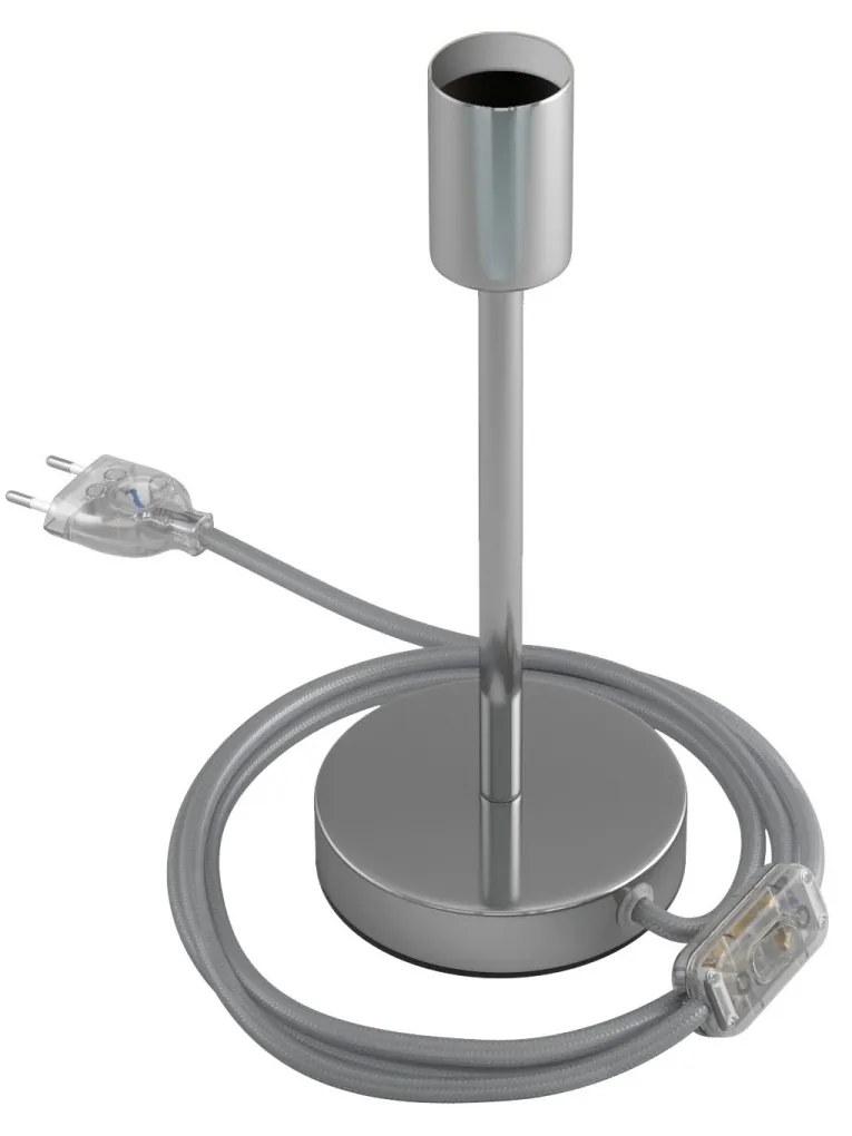 creative cables Kovová stolní lampa Alzaluce Velikost: 25 cm, Barva: Matná bílá