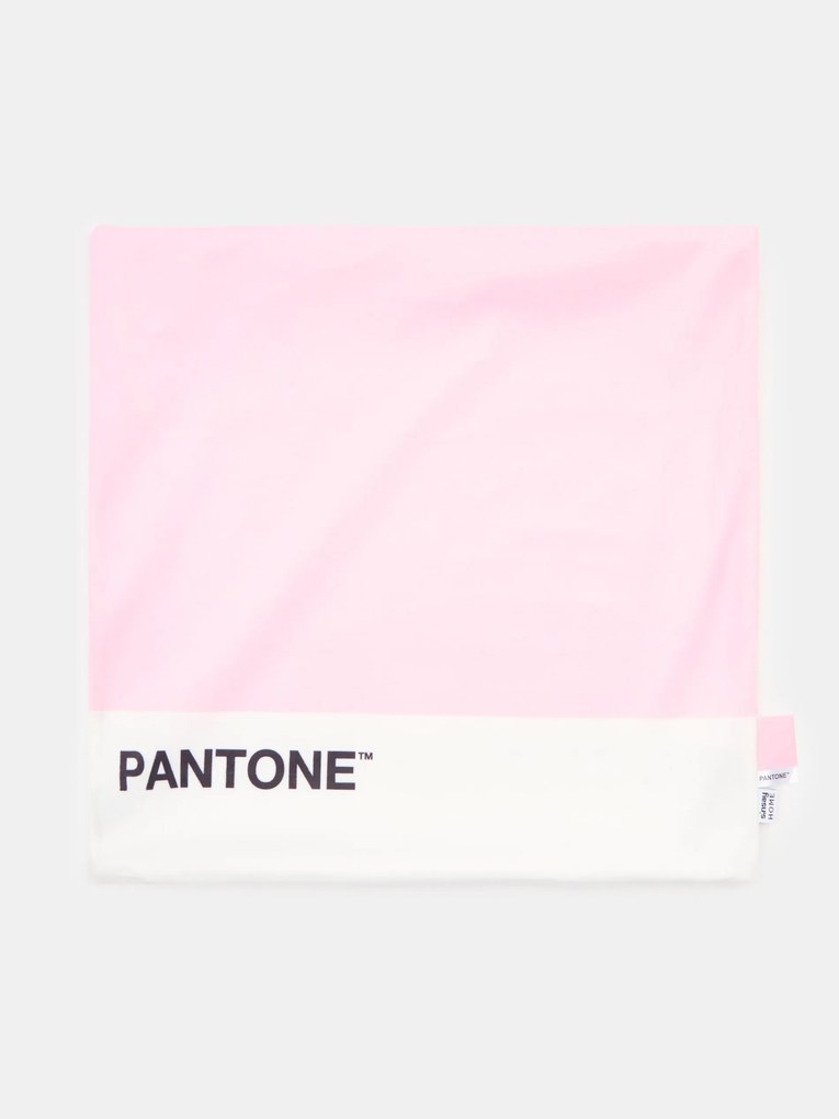 Sinsay - Povlak na polštář Pantone - pastelová růžová