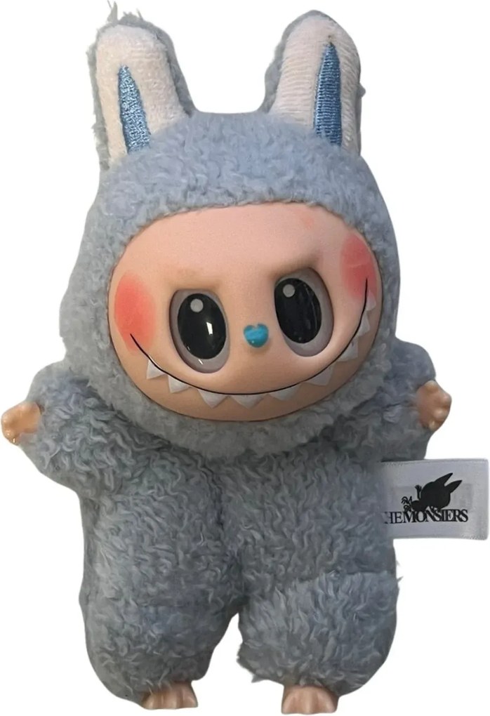 Plyšová figurka ve stylu LABUBU monster - Sea Salt Coconut