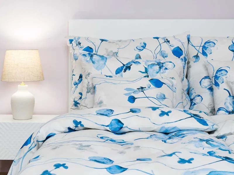 DADKA Povlečení flanel Bloom elegance banán 140x220, 70x90 cm