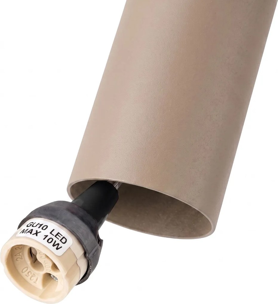 Sollux Lighting Závěsné svítidlo LAGOS 3L taupe