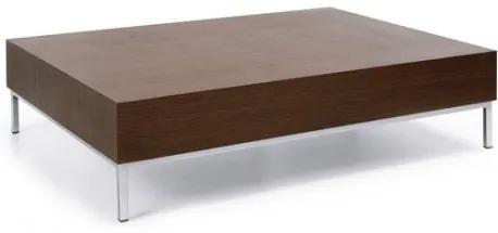 profim Konferenční stůl myTURN S1H Deska stolu dýha HM10 bělený dub Barva podnože šedá podnož (metallic)