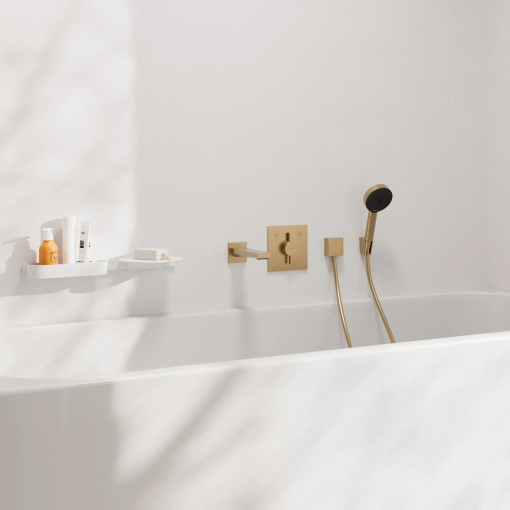 Hansgrohe Tecturis E, vanový výtok, kartáčovaný bronz, HAN-73410140