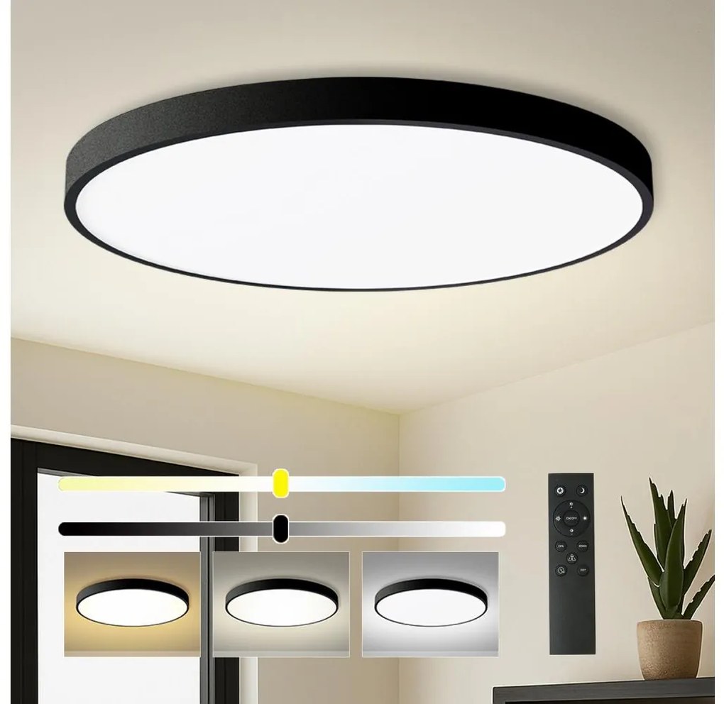 Brilagi- LED Stm. svít. POOL SMART LED/180W/230V pr. 120 cm Wi-Fi Tuya černá +DO BRI436