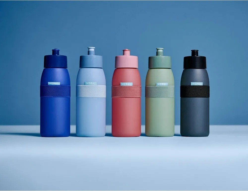 Šalvějově zelená plastová lahev 500 ml Ellipse – Mepal