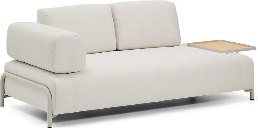 Béžová žinylková modulární pohovka 220 cm Compo – Kave Home