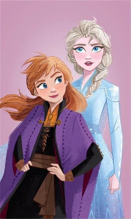Vesna | Ručník dětský FROZEN PURPLE 30x50 cm