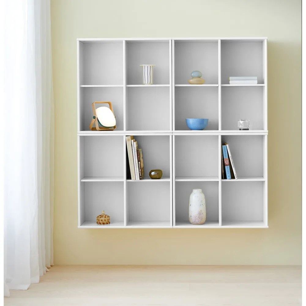 Bílá závěsná knihovna 70x70 cm Mistral – Hammel Furniture