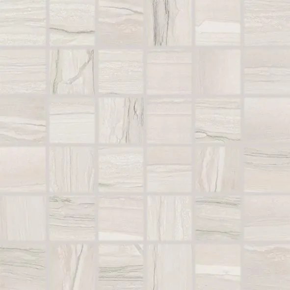 Rako Mozaika RAKO Boa WDM06526 mozaika (5x5) světle šedá 30x30 - 144035