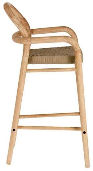 Barová židle sheryl 69 cm béžová MUZZA