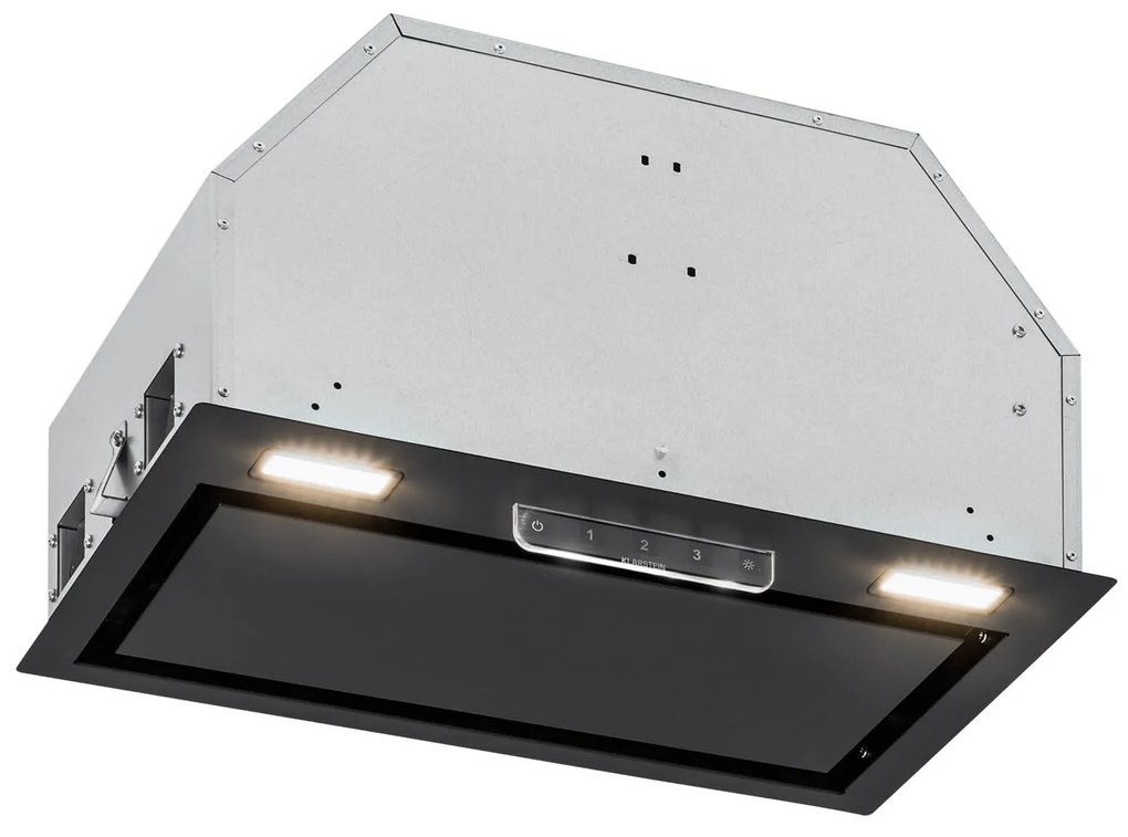 Klarstein Digestoř Camila vestavná 60 cm 369 m³/h LED Touch nerezová ocel