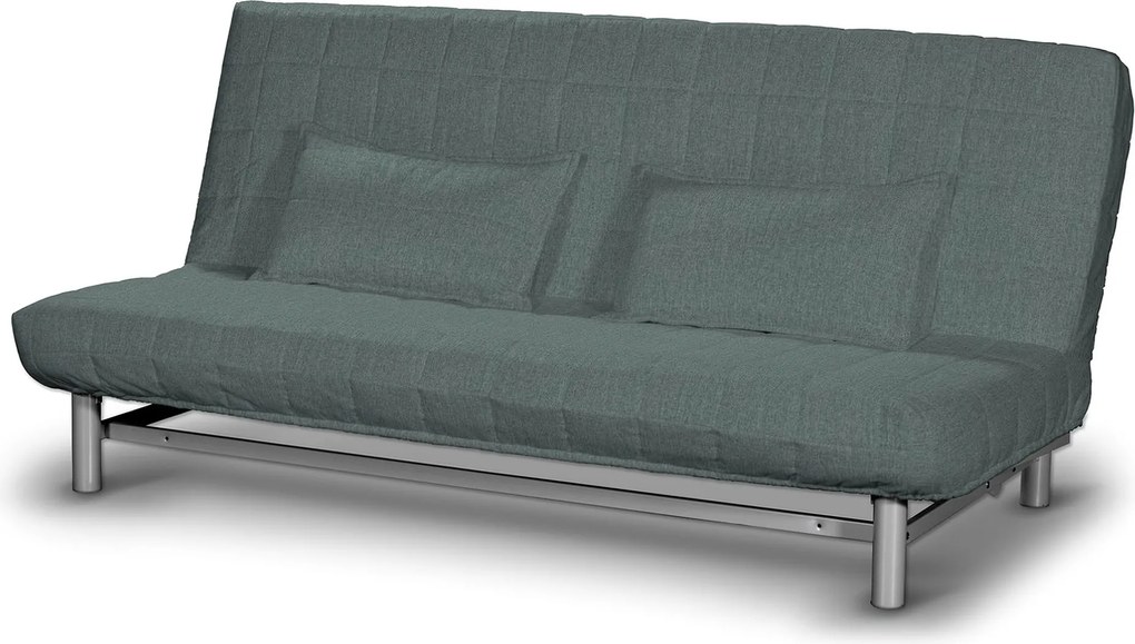 Potah na pohovku IKEA  Beddinge krátký barva modrá látka pletený vzor