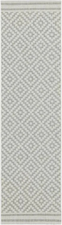 Šedý koberec Granton Diamond Grey Rozměry: 80x150 cm