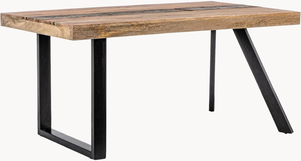 Jídelní stůl's dřevěnou deskou Manchester