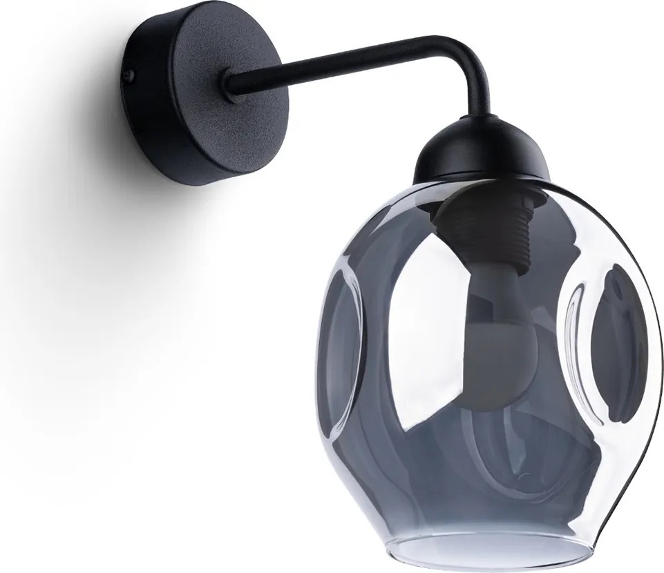Sollux Lighting Nástěnné svítidlo FILLAN 1 černé