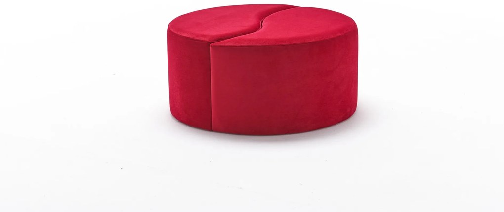 Atelier del Sofa Taburet Alis Puf - Red, Červená