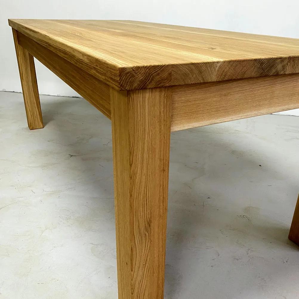 KULHÁNEK Jídelní stůl z dubového masivu Velikost desky: 250x90 cm