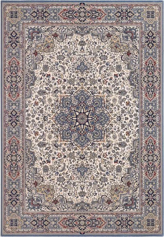 Kusový koberec vlněný Osta Diamond 7271 101 Klasický béžový modrý Rozměr: 200x300 cm