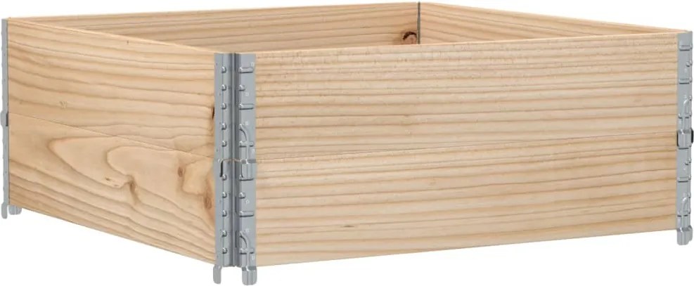 Zahradní truhlík 100 x 100 cm masivní borové dřevo 3295399