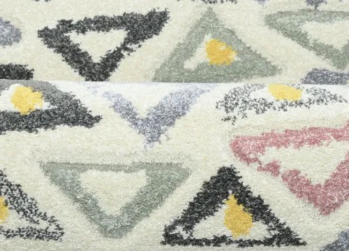 Koberce Breno Kusový koberec PORTLAND 54/RT4X, Vícebarevné, 133 x 190 cm